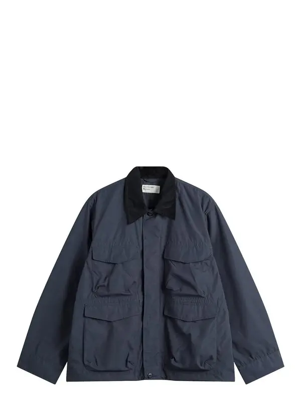 Universal Works Recycled Poly Parachute Field Jacket - Navy