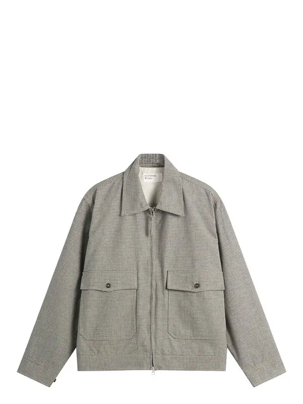 Universal Works Lucas Cotton Check S130 Jacket - Multi