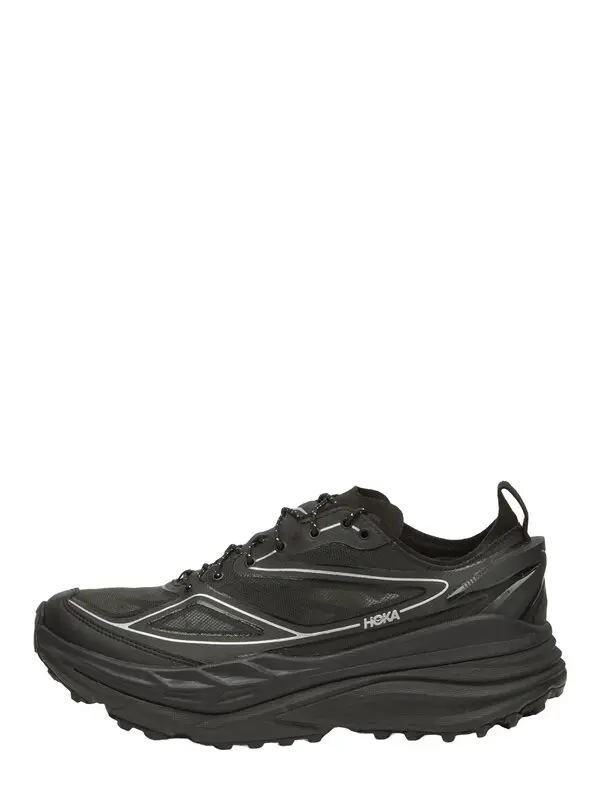 Hoka One One U Stinson One7 Sneaker - Black/silver