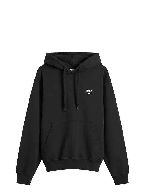 ARTE Heart Logo Hoodie - Black