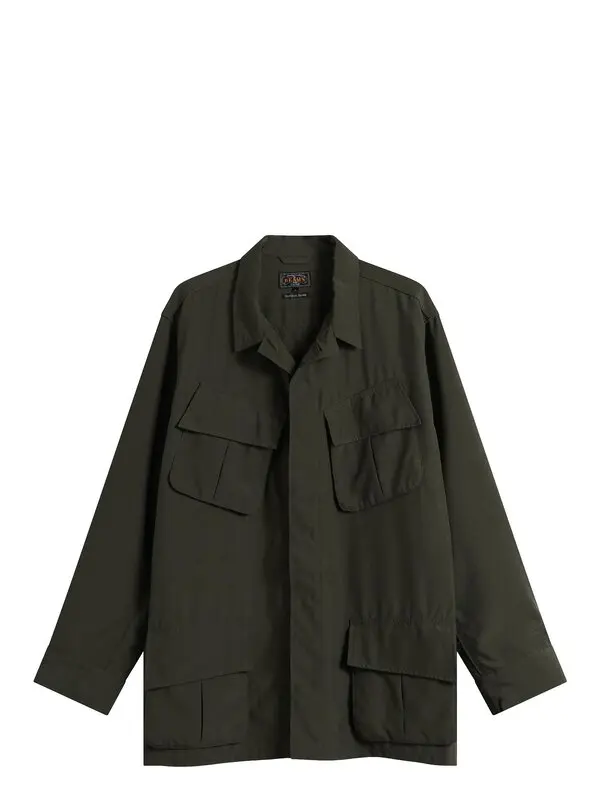 BEAMS Ripstop Fatique Jacket - Olive