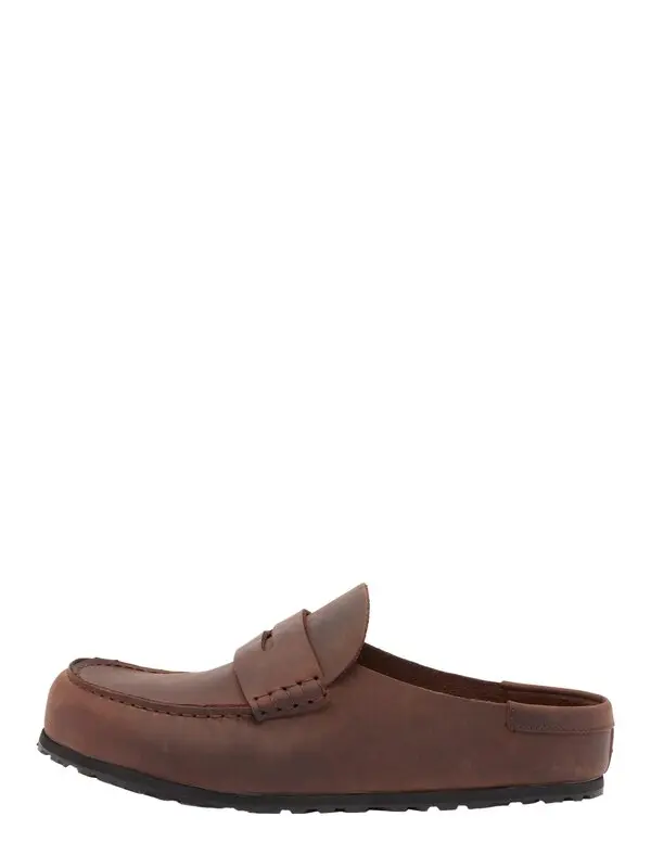 BIRKENSTOCK Naples Wrapped Clogs - Brown
