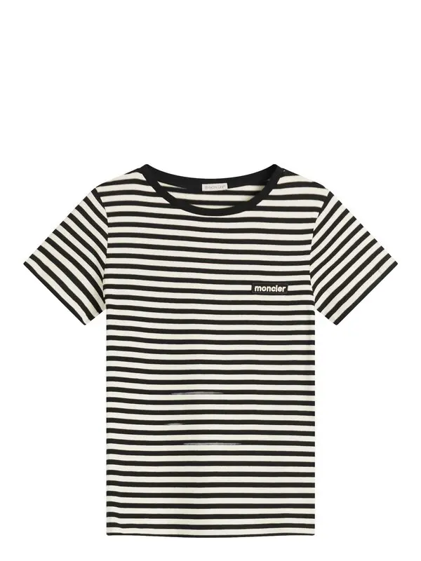 Moncler Short Sleeve T-shirt - Stripe