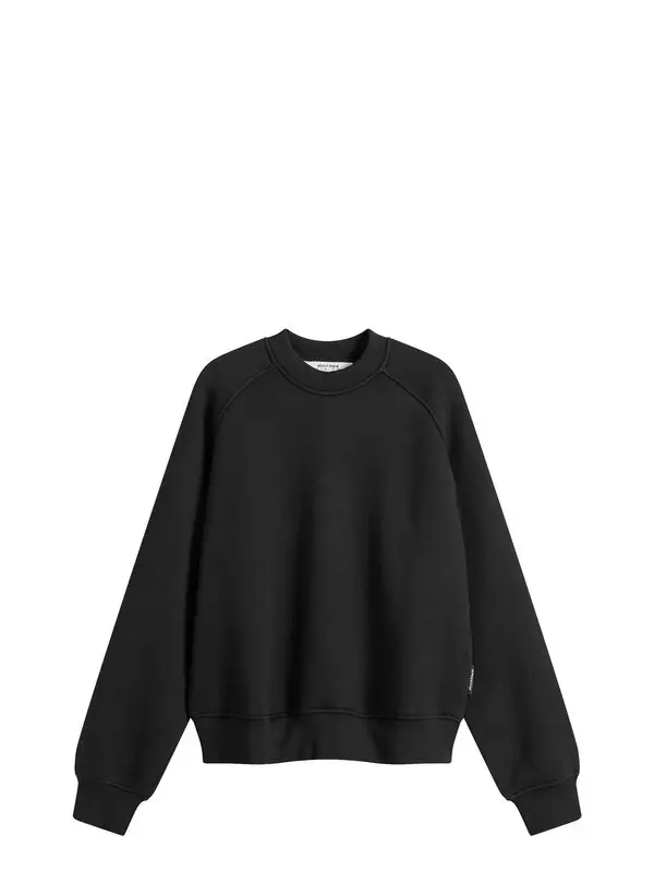 ABOUT:BLANK Insignia Crew Sweatshirt - Black