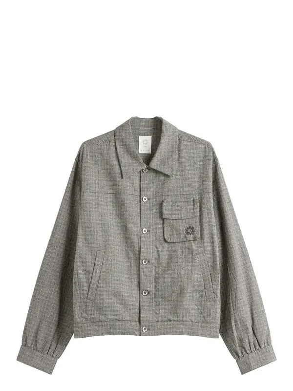GANDER Pennine Shirt - Speckled Black