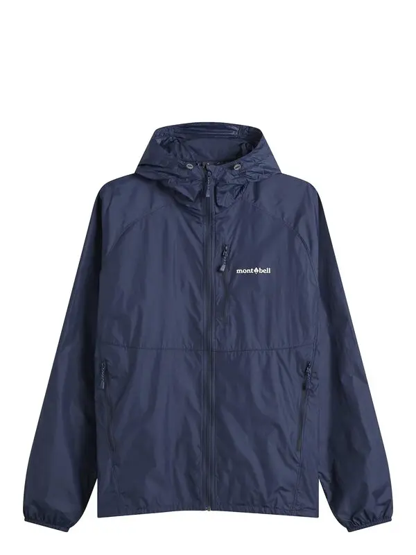 MONTBELL Wind Blast Hooded Jacket - Navy
