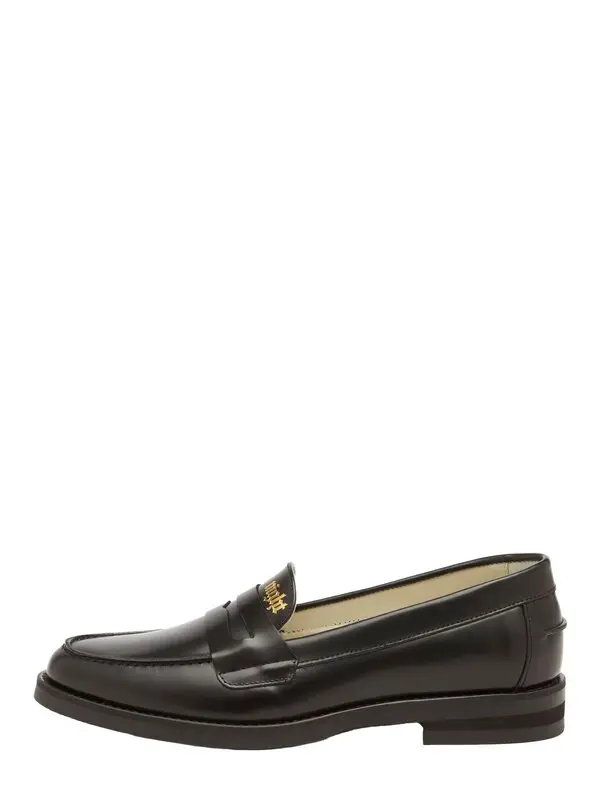 DUKE + DEXTER Wilde Thank You, Good Night Penny Loafer - Black