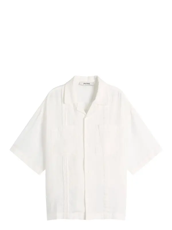 ABOUT:BLANK Guayabera Vacation Shirt - Oat
