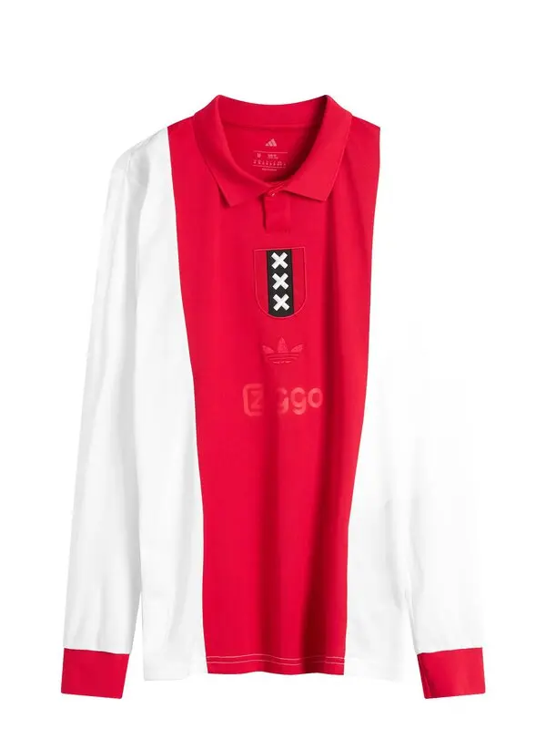 Adidas Ajax 125 Long Sleeve Jersey - Red