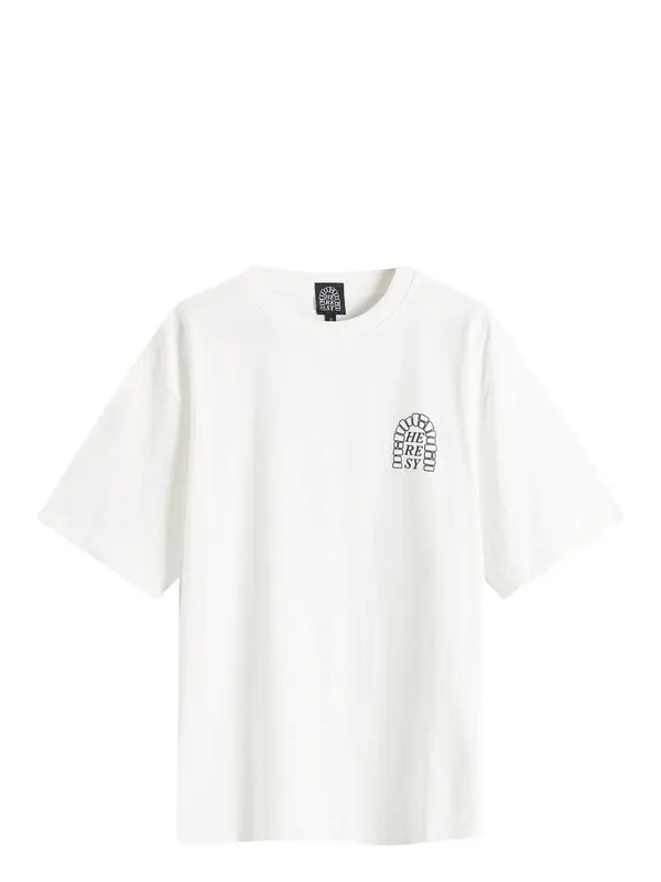 HERESY Arch T-shirt - Ecru