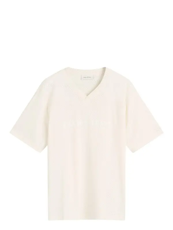 BRAM'S FRUIT Mesh Soccer T-shirt - Beige