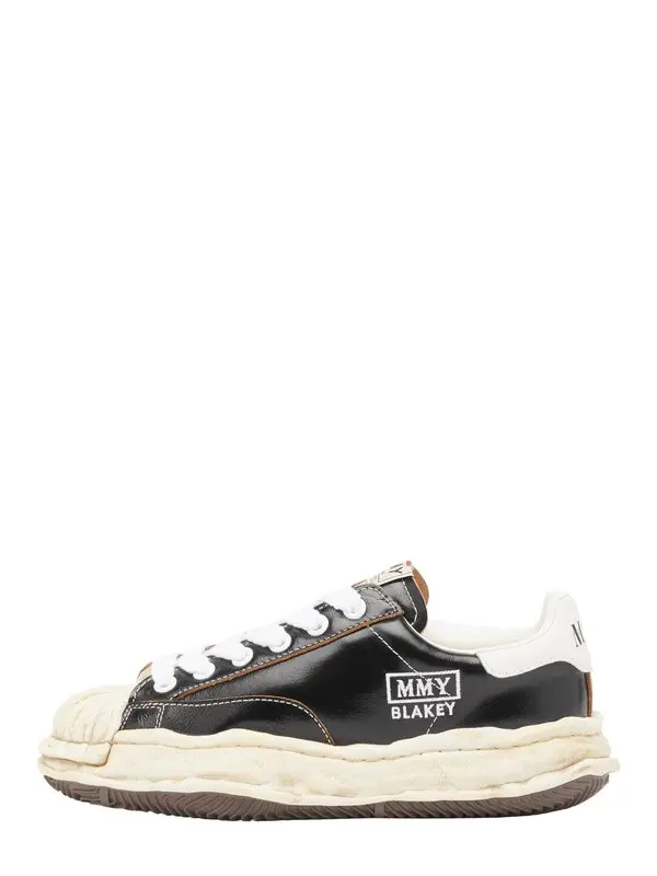 Mihara Yasuhiro Blakey Original Sole Wrinkled Leather - Black