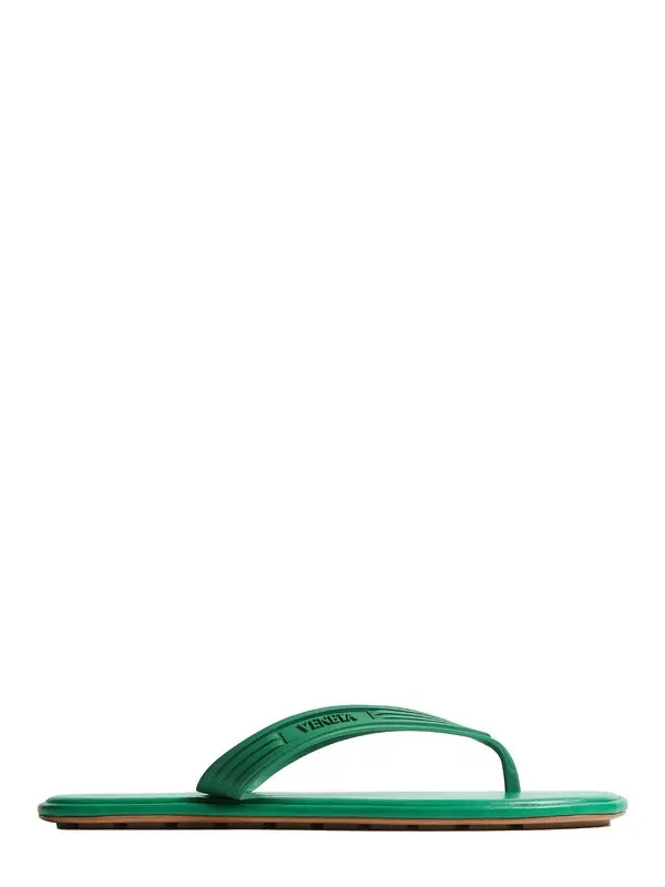 Bottega Veneta Sampieri Thong - Grass Green