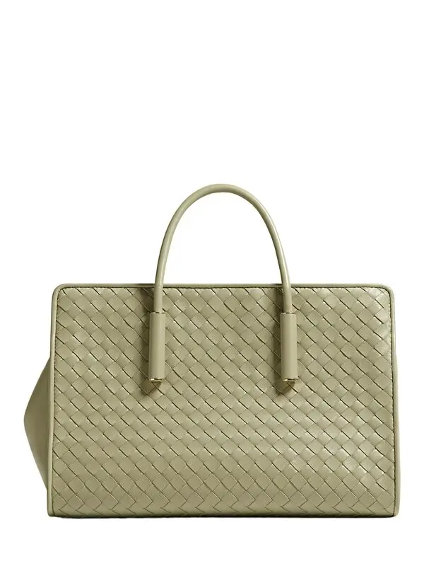 Bottega Veneta Small Barbara Tote - Travertine