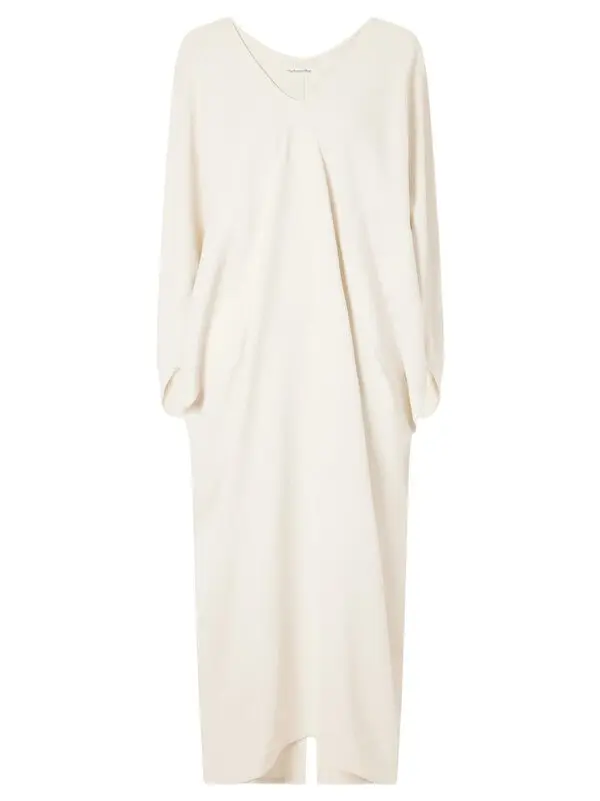 THE FRANKIE SHOP Lila Kaftan Ponte Maxi Dress - Neutrals