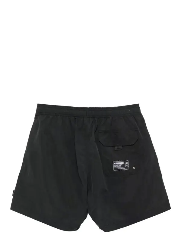 NEIGHBORHOOD Logo-print Swim Shorts - Black