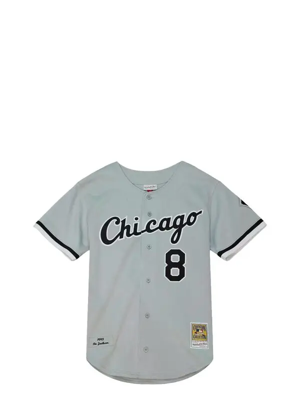 Mitchell & Ness X Mlb 1993 Chicago White Sox Bo Jackson Jersey - Grey
