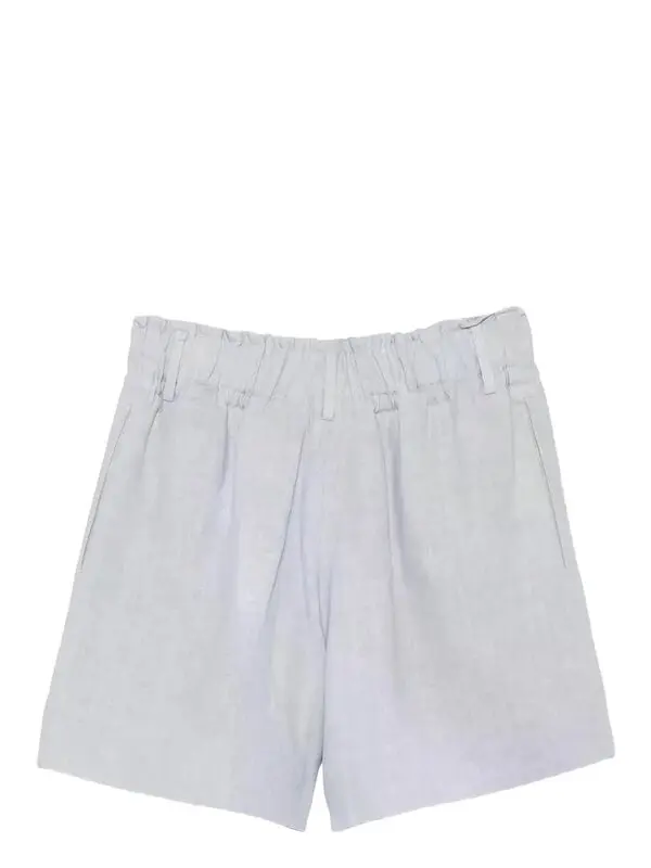 Eleventy Drawstring-waist Shorts - Blue
