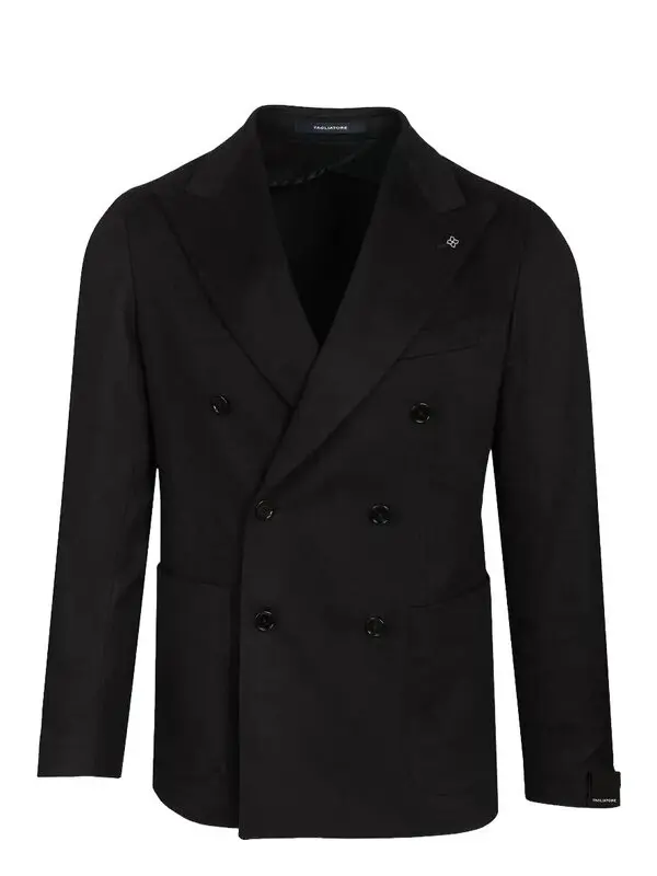 Tagliatore Montecarlo Double-breasted Blazer - Black