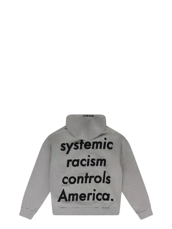 DENIM TEARS Srca Graphic 3 Hoodie - Grey