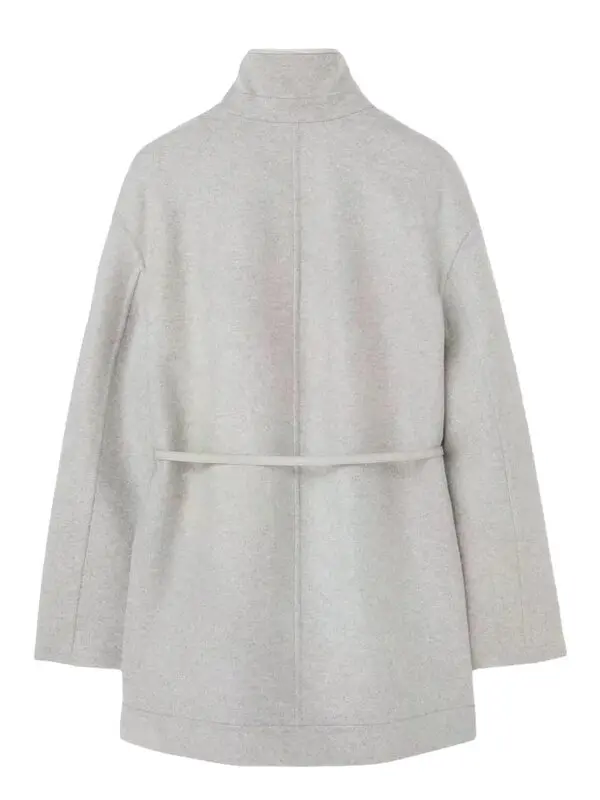 Loro Piana Jimi Belted Reversible Coat - Grey