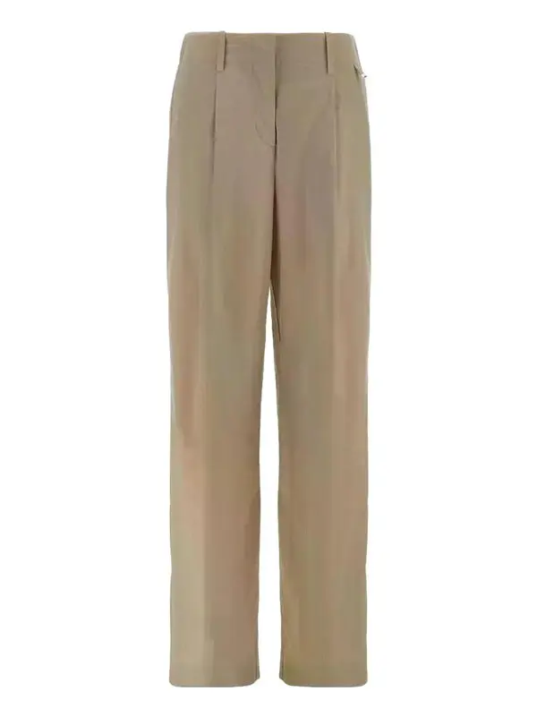 Herno Pleated Trousers - Neutrals