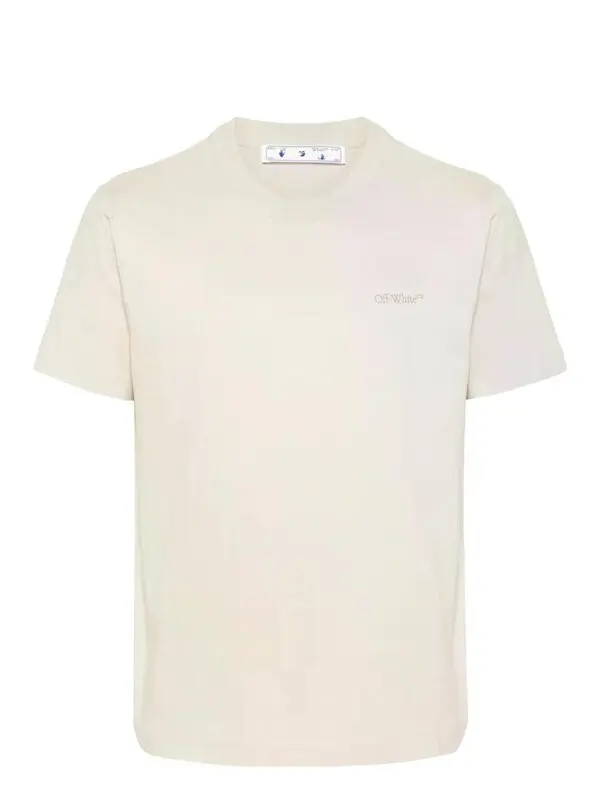 Off-White Arrows-motif T-shirt - Neutrals