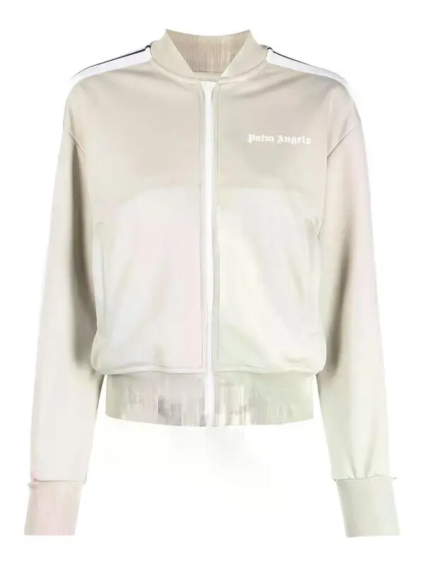 Palm Angels Logo-print Track Jacket - Neutrals
