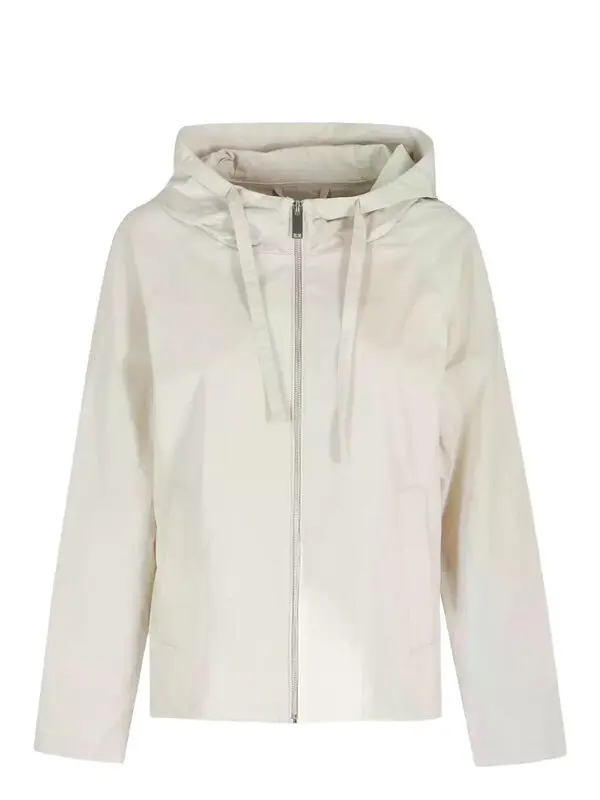 OOF WEAR Hooded Pleated-back Jacket - Neutrals