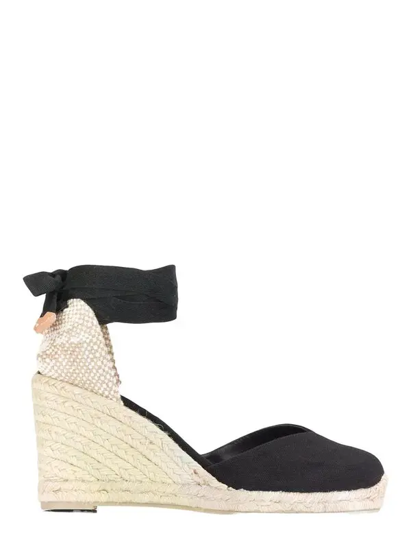 CastaÑer Chiara Wedge Espadrilles - Black