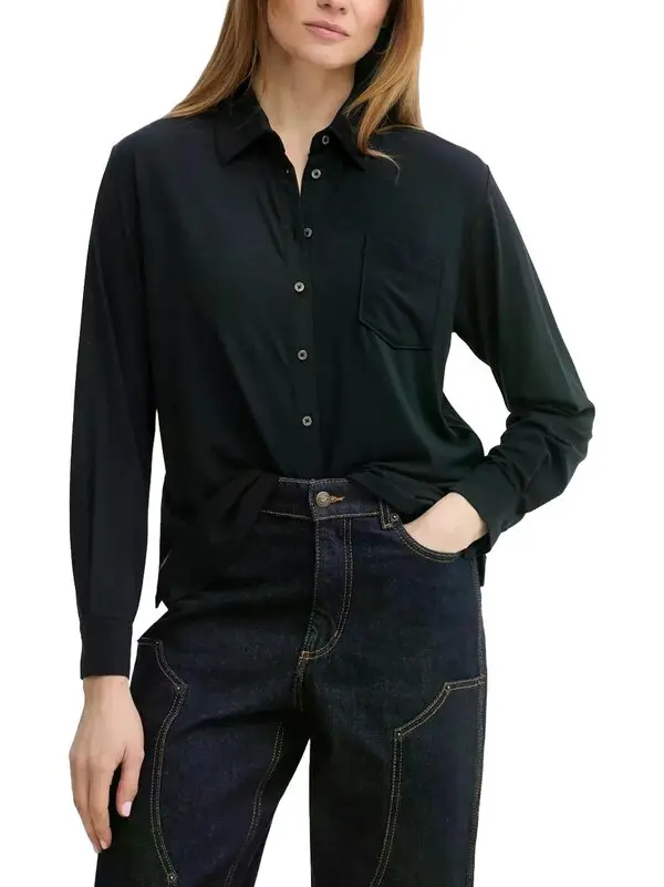Marc O'polo Chest-pocket Long-sleeve Shirt - Blue