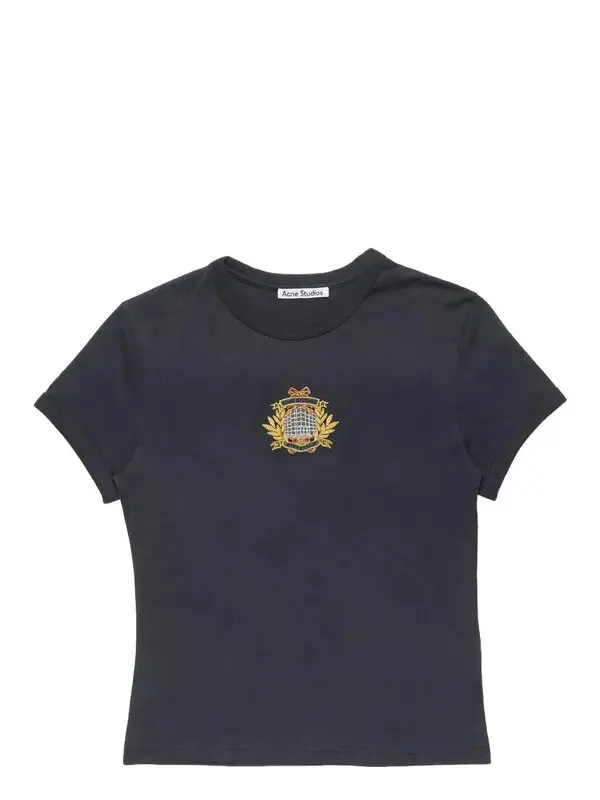 Acne Studios Crest Logo T-shirt - Blue