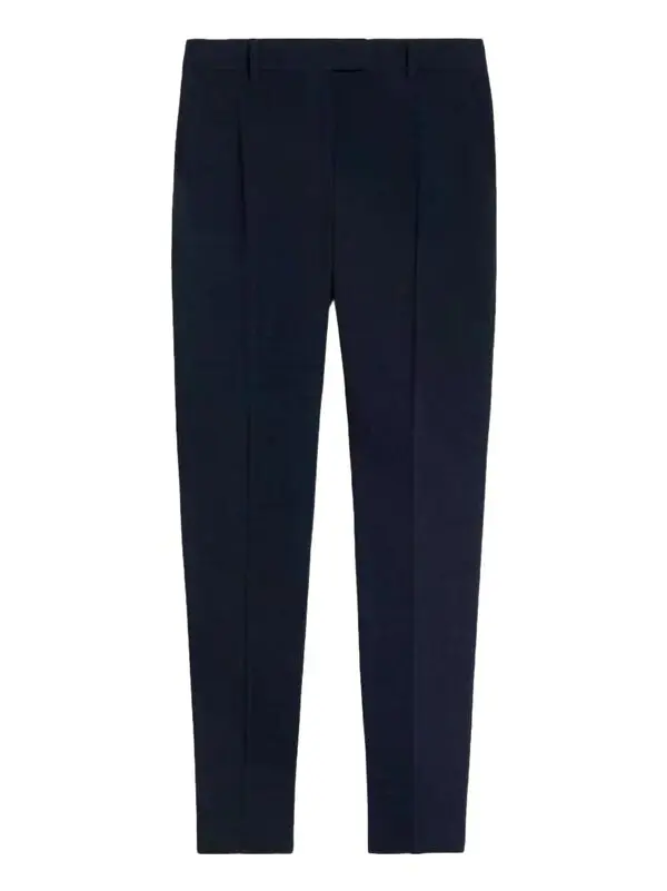 Max Mara Jerta Pressed-crease Tailored Trousers - Blue
