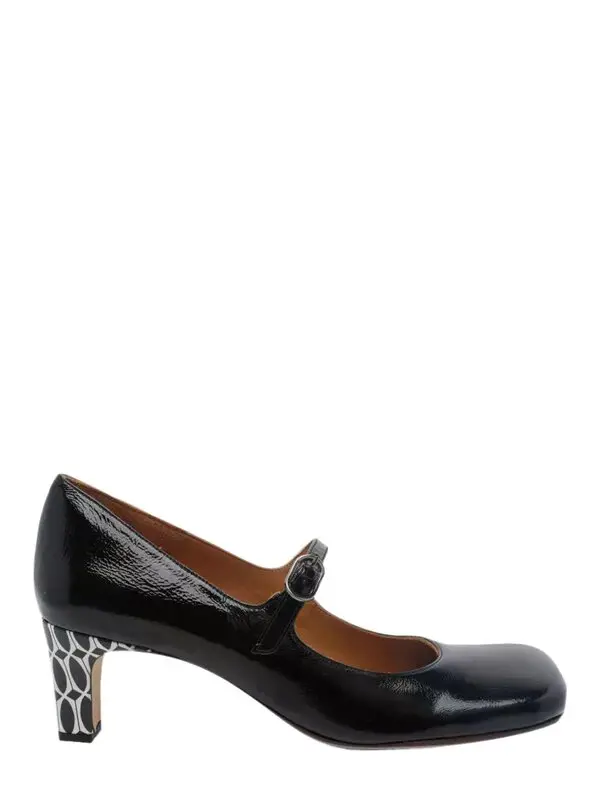 Chie Mihara Samai Squared-toe Pumps - Black