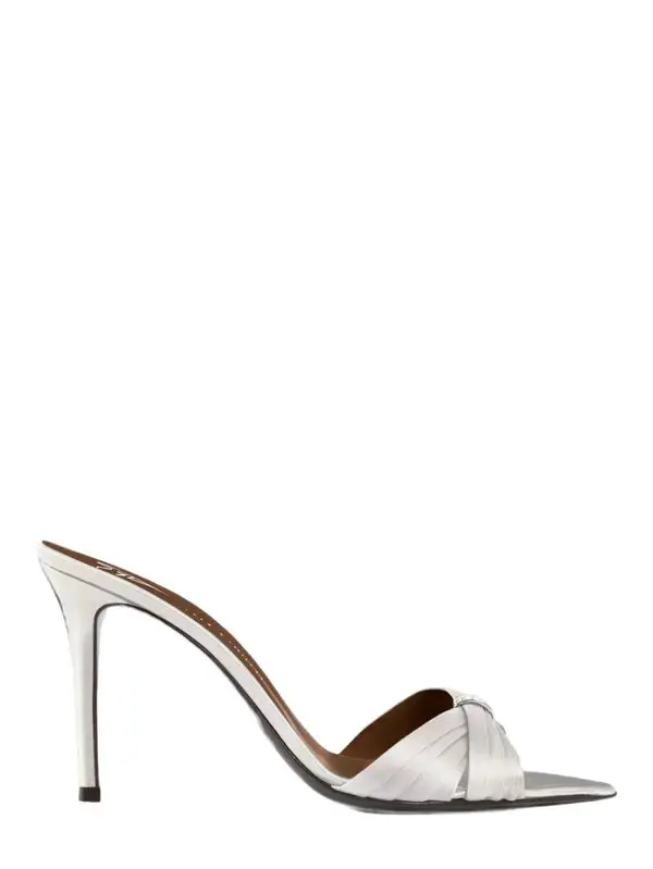 GIUSEPPE ZANOTTI Lumière Mule 90 - Silver