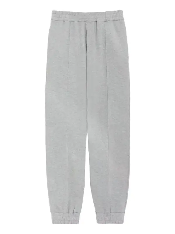 Valentino Garavani Pintuck-detail Track Pants - Grey