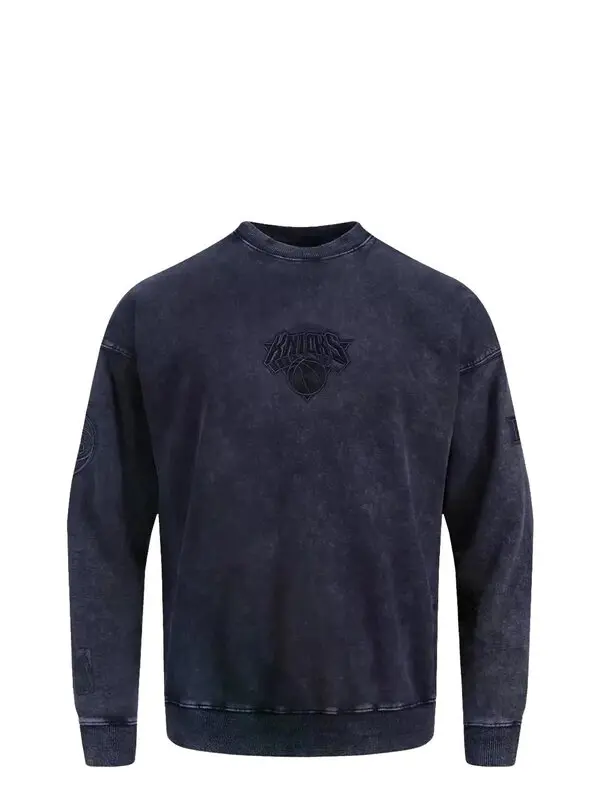 PRO STANDARD X New York Knicks Enzyme-wash Sweatshirt - Blue