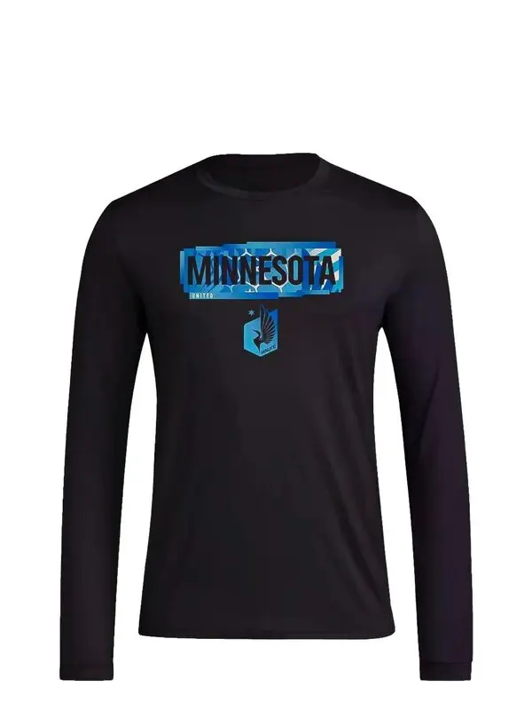 Adidas Minnesota United Fc Long-sleeve Shirt - Black