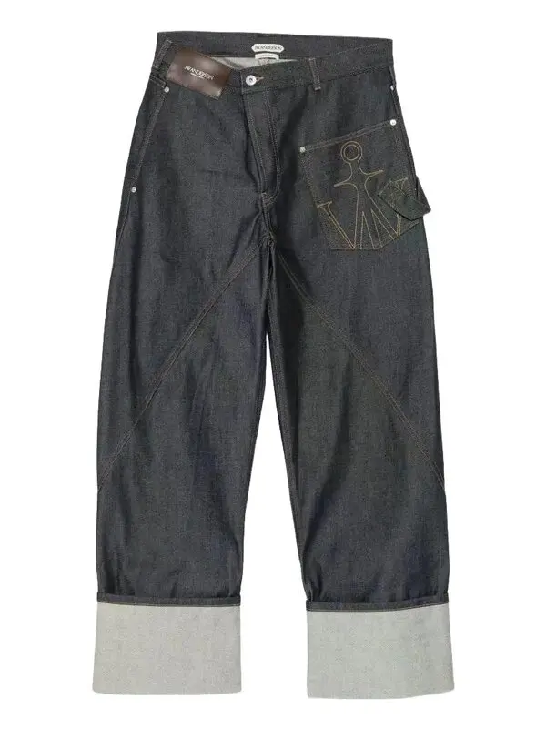 JW Anderson Turn-up Jeans - Blue