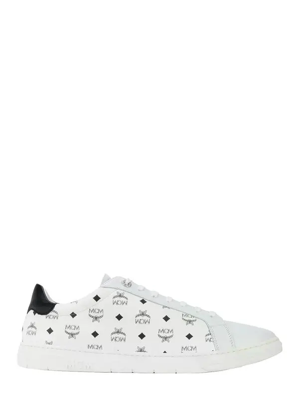 Mcm Terrain Low-top Sneakers - White