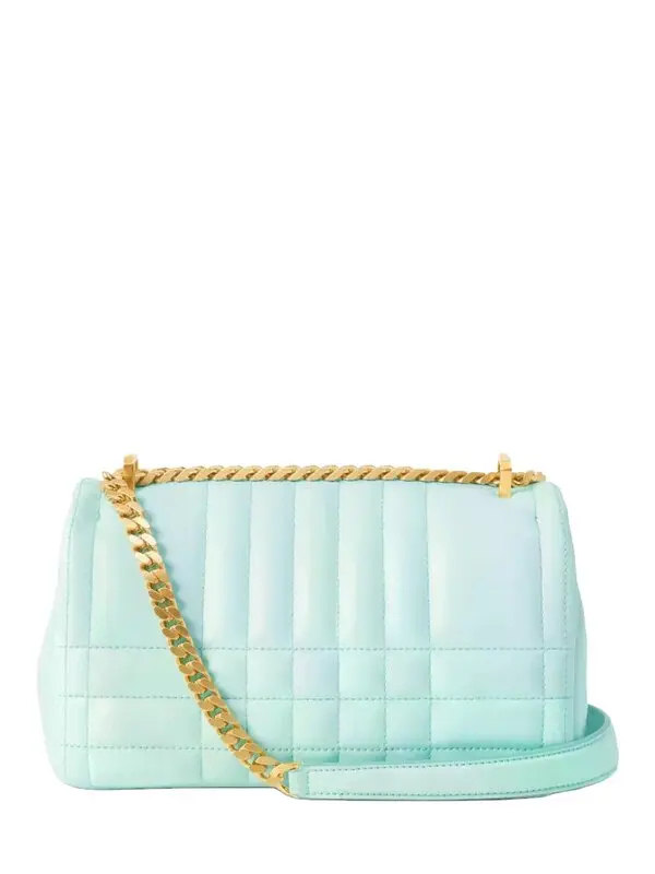 Burberry Small Lola Quilted Crossbody Bag - Blue