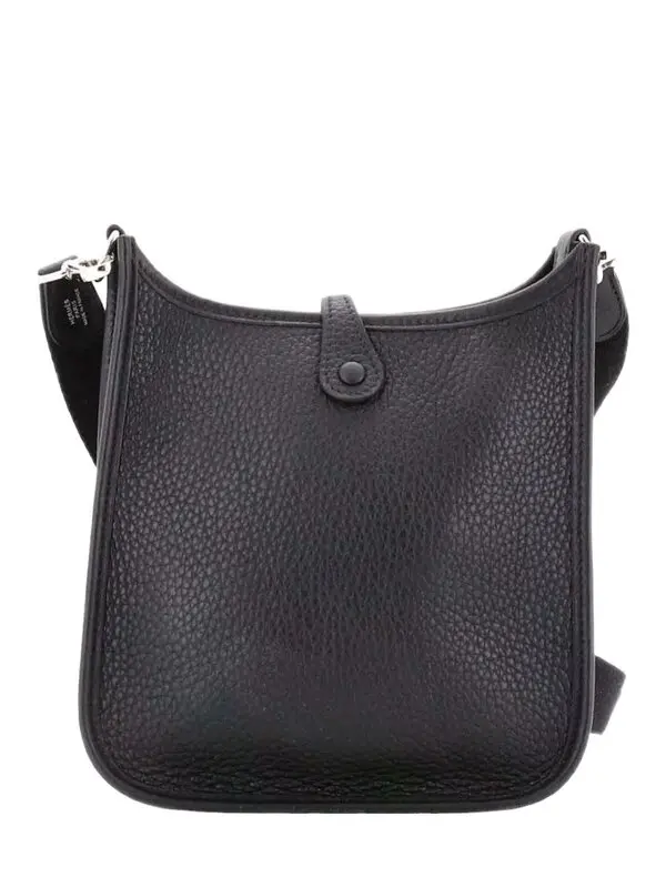 Hermès Evelyne Bag Gen Iii Clemence Tpm Crossbody Bag - Black
