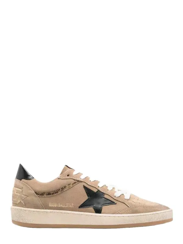 GOLDEN GOOSE Ball Star Suede Sneakers - Neutrals