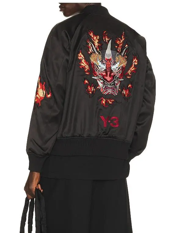 Y3 Gfx Souv Jacket In . Also - Black