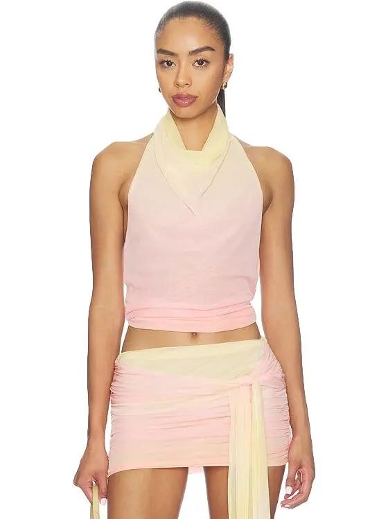 LOVERS AND FRIENDS Viola Top In . Also - Peach