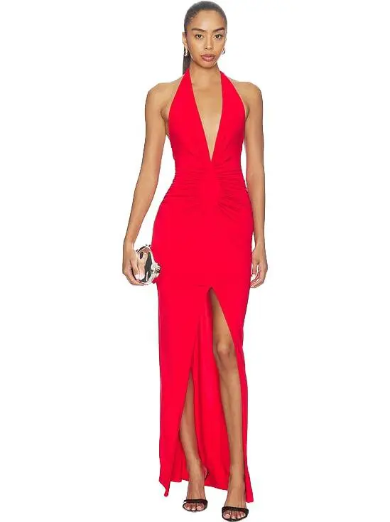 LOVERS AND FRIENDS Ruth Maxi Dress In . Also - Red