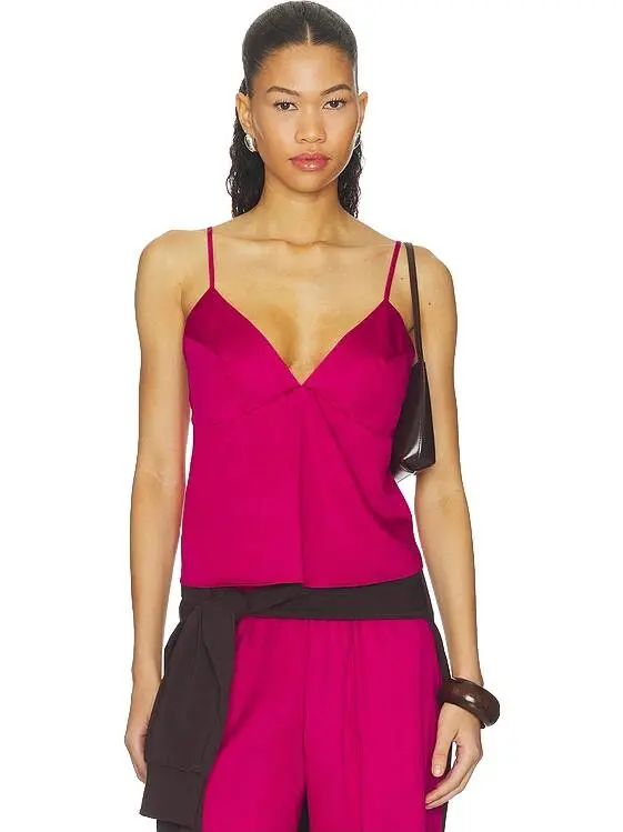 LESET Yoko Triangle Tank In . Also - Pink