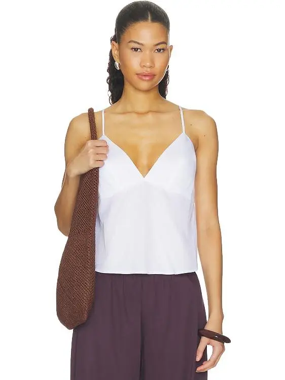 LESET Yoko Triangle Tank In . Also - White