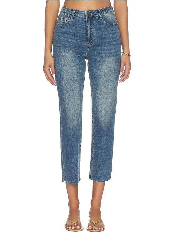 Lioness Slam Dunk Jeans In . Also - Blue