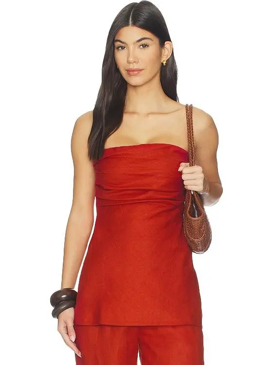 Faithfull The Brand X Revolve Salina Top In . Also - Red